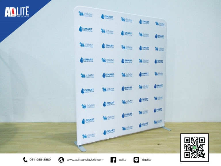 backdropผ้า แบคดรอปผ้า ติดตั้งง่าย ราคาถูก สั่งได้ไม่มีขั้นต่ำ - Adlite